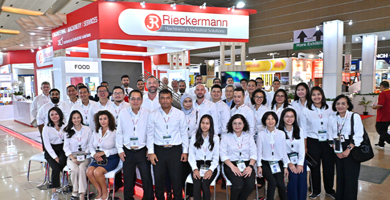 RIECKERMANN SHINES AT ALLPACK INDONESIA 2023 - Rieckermann